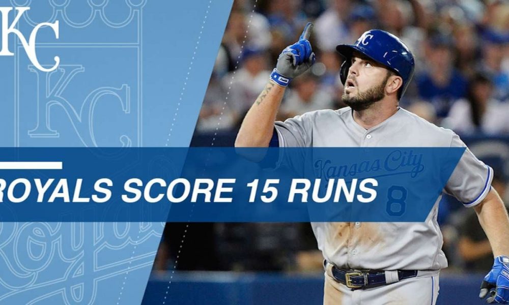 Royals score 15 runs: 9/20/17 - Crush That Sports