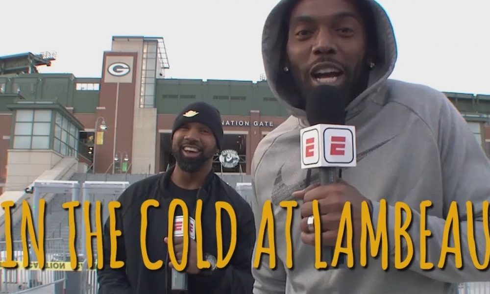 Randy and Charles tackle the cold at Lambeau Field | The Randy ...