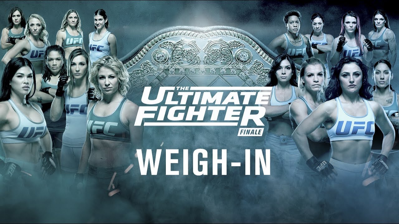 The Ultimate Fighter 26 Finale: Official Weigh-in - Crush That Sports