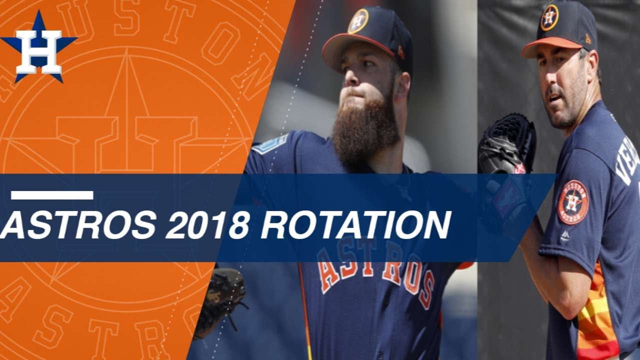Take a look at the projected 2018 Astros rotation - Crush That Sports