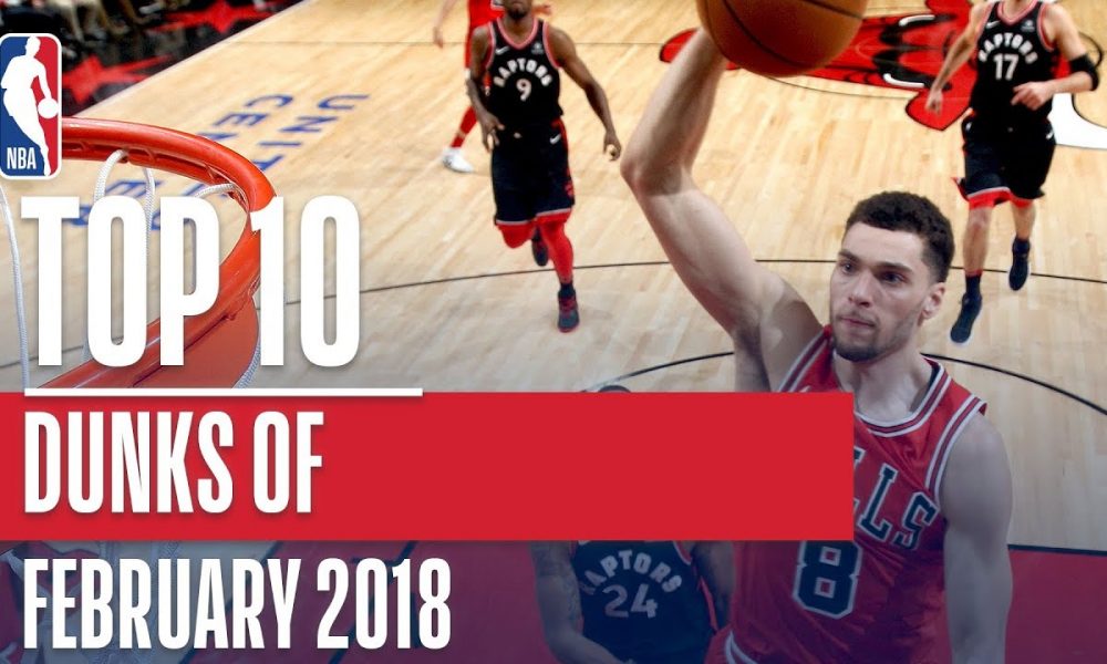 Top 10 Dunks of February 2018 - Crush That Sports