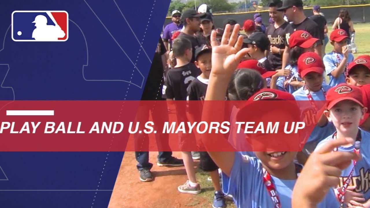 U.S. Conference of Mayors teams up with Play Ball - Crush That Sports