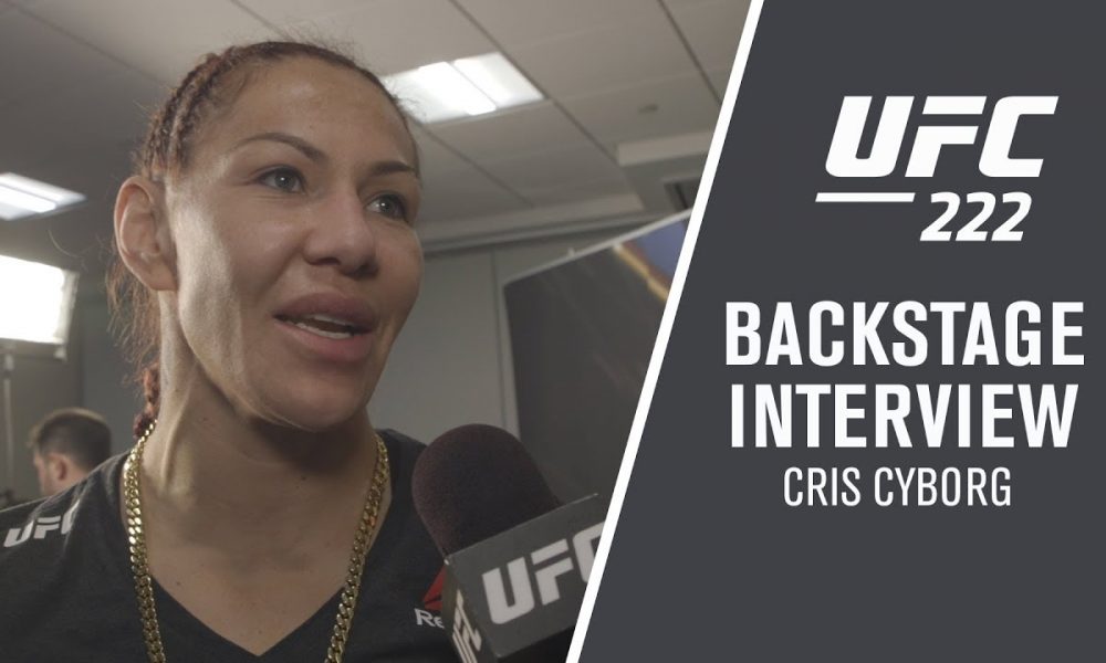 UFC 222: Cris Cyborg - "I Was Ready for Five Rounds" - Crush That Sports