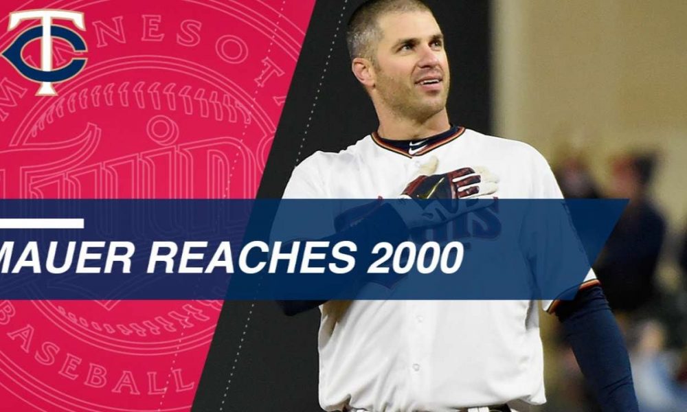 Joe Mauer Collects His 2,000th Career Hit in Minnesota - Crush That Sports