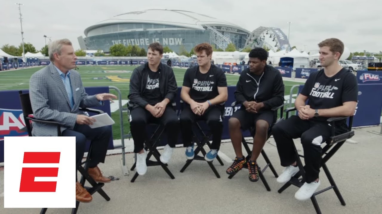 NFL draft QBs Josh Allen, Sam Darnold, Lamar Jackson and Josh Rosen on ...