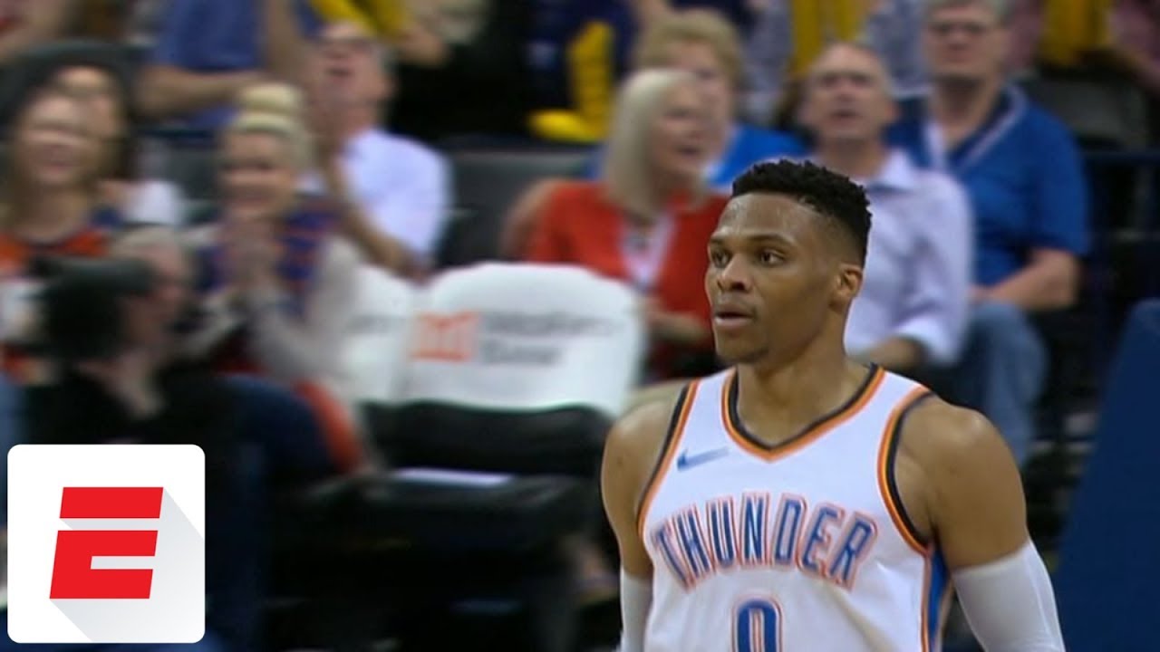 Russell Westbrook grabs rebound, clinches second straight triple-double ...