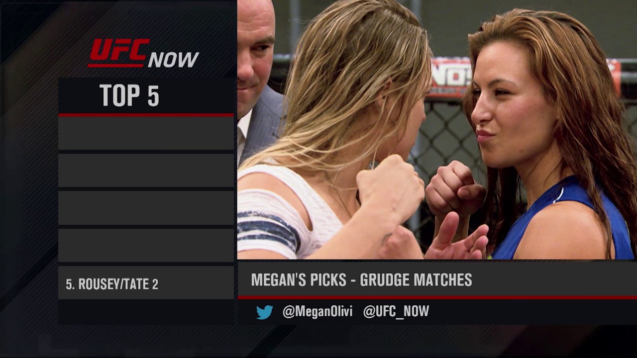 UFC Now: Top 5 Grudge Matches - Crush That Sports