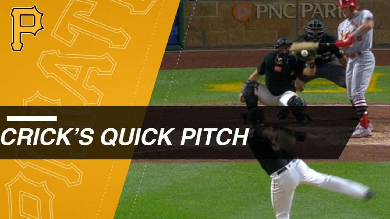 STL@PIT: Crick fools Bader with a quick pitch - Crush That Sports