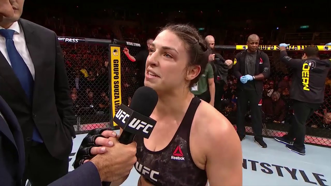 UFC 224: Mackenzie Dern Octagon Interview - Crush That Sports