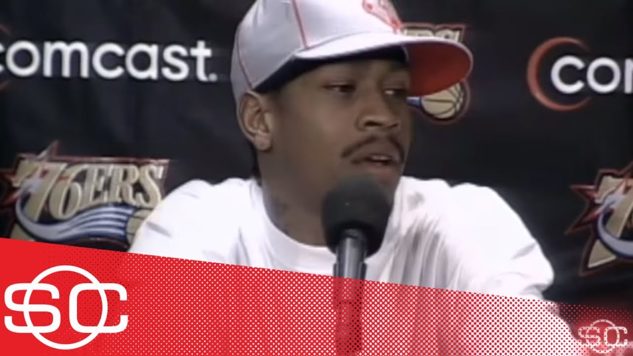 We talkin' 'bout practice: Allen Iverson's infamous rant [May 7, 2002 ...