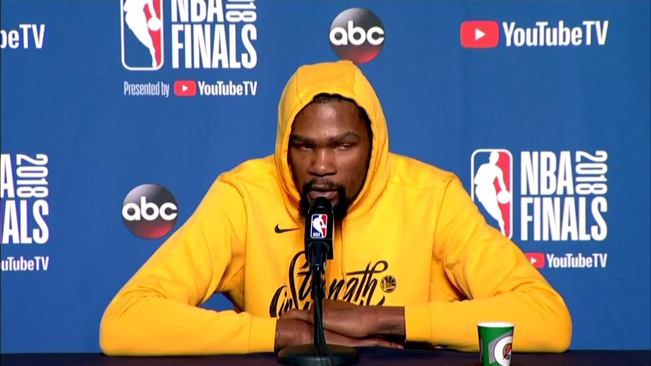 Kevin Durant Interview | NBA Finals Game 3 Media Availability - Crush ...