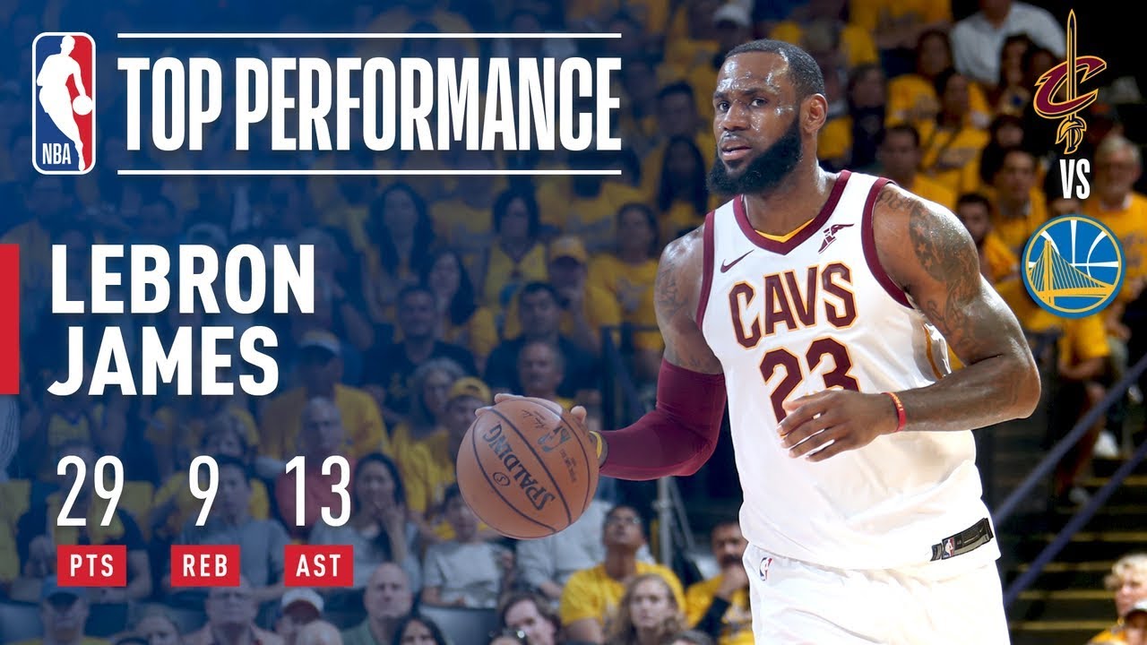 LeBron James Puts Up 29 In Game 2 Of '17-'18 NBA Finals - Crush That Sports