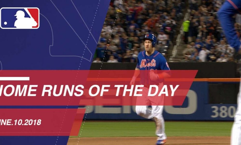 View the highlights of all the home runs hit on June 10, 2018 - Crush ...