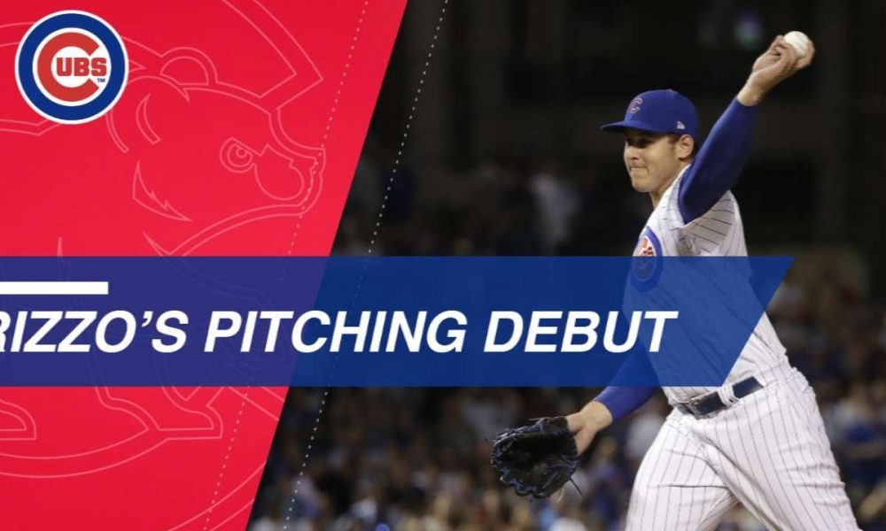 Anthony Rizzo's Debut as a Pitcher in Major League Baseball - Crush ...