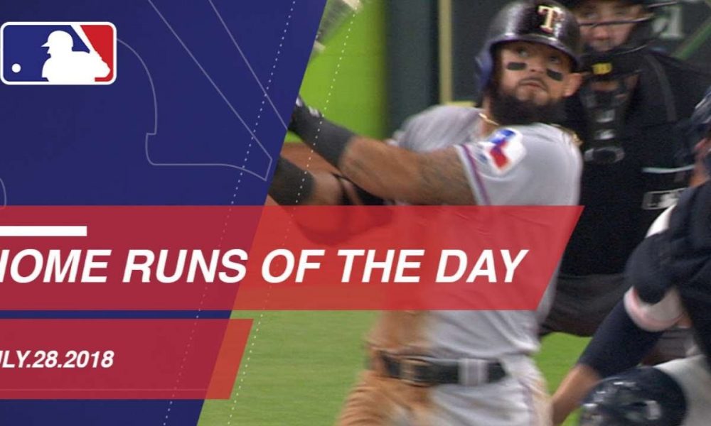 Highlights of the Best Home Runs on July 28, 2018 - Crush That Sports