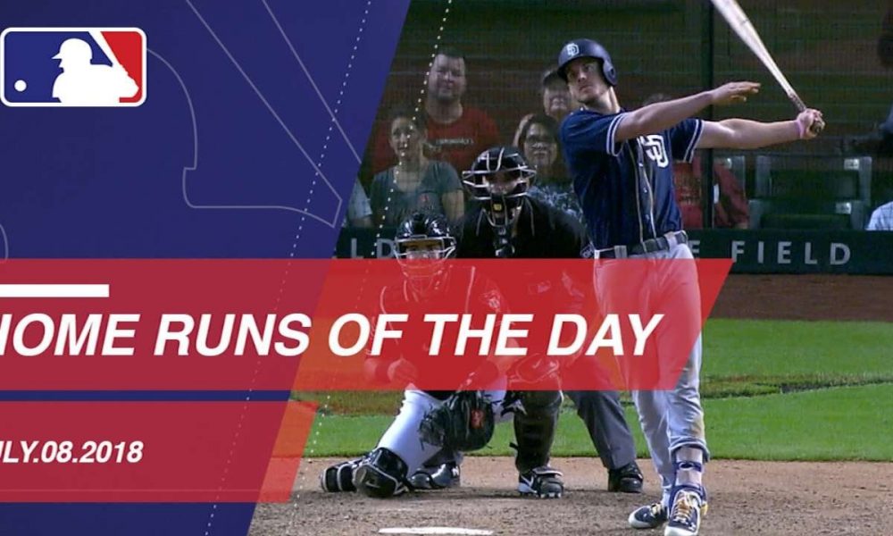 Top Home Runs from July 8, 2018 - Crush That Sports