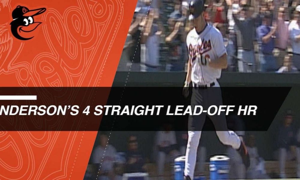 Brady Anderson's Achievement: 4 Consecutive Leadoff Home Runs - Crush ...
