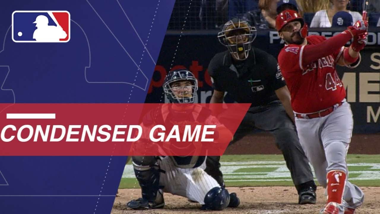 Summary of Game: Los Angeles Angels vs San Diego Padres on August 15 ...