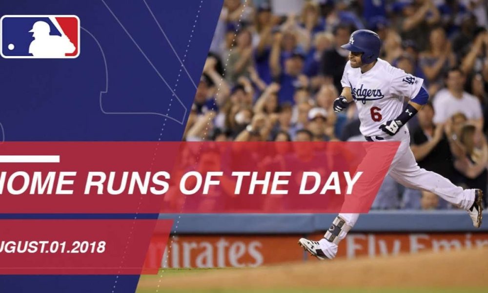 Top Home Runs on August 1, 2018 - Crush That Sports
