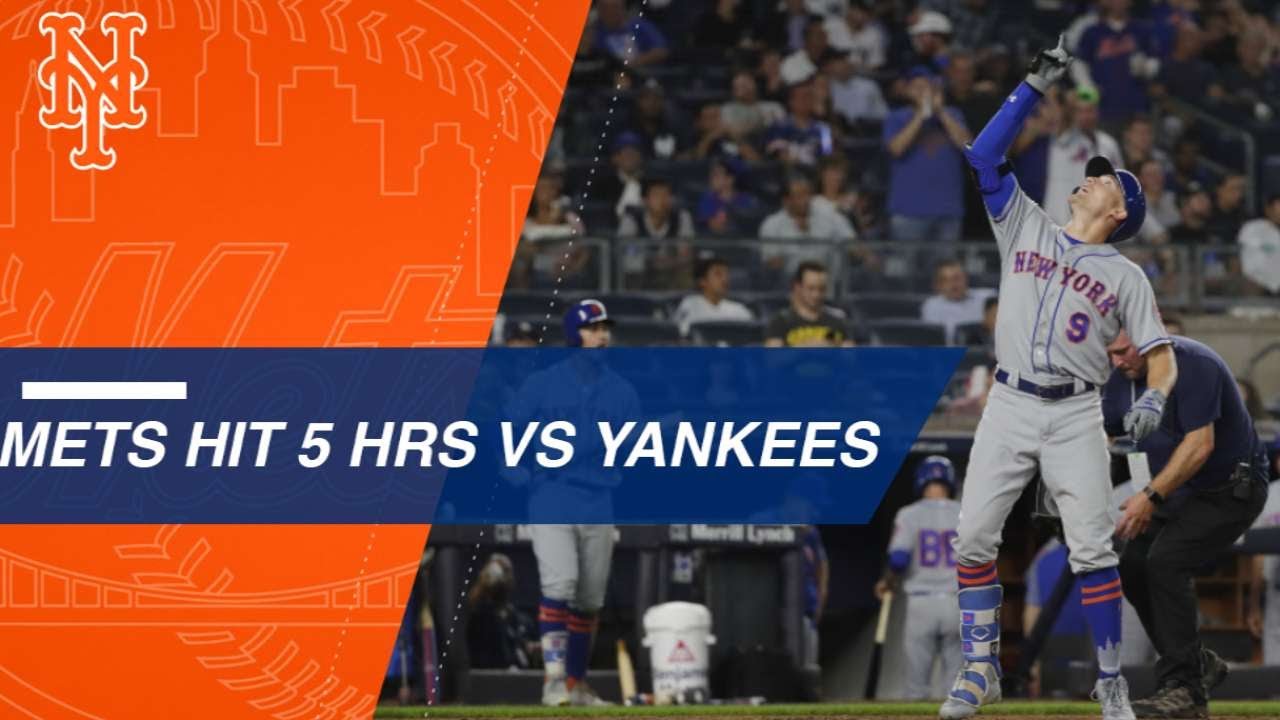 Mets hit 5 home runs at Yankee Stadium - Crush That Sports