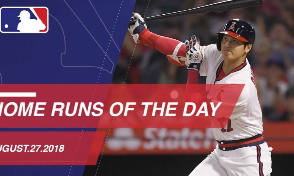 Watch the Highlights of All Home Runs Hit on August 27, 2018 - Crush ...