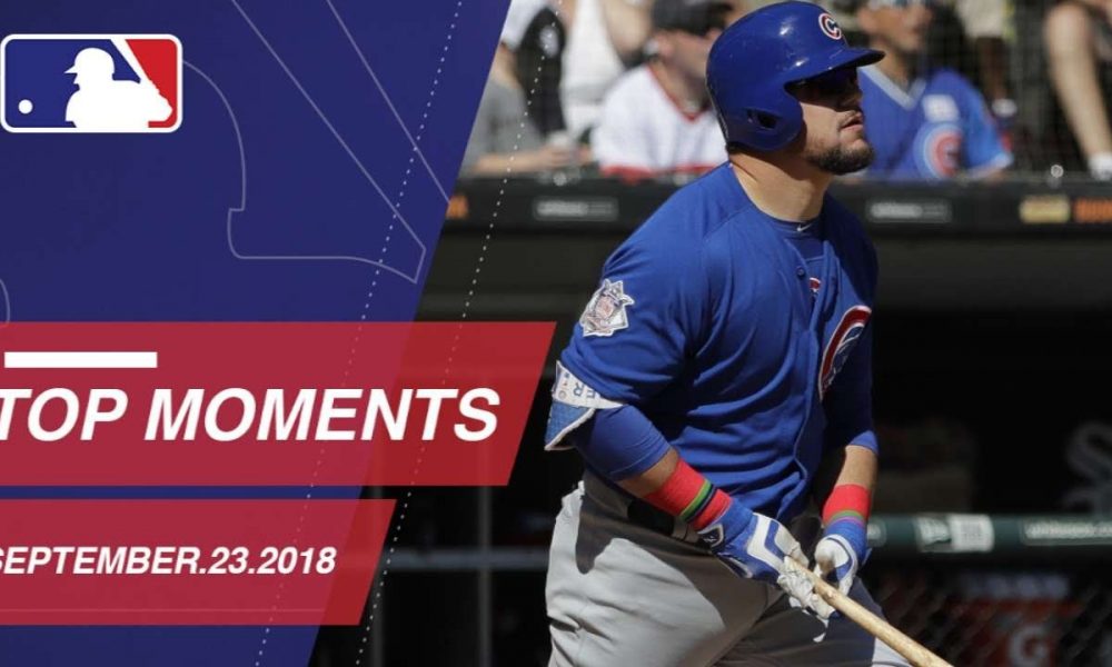 Top 10 Moments around MLB: September 23, 2018 - Crush That Sports