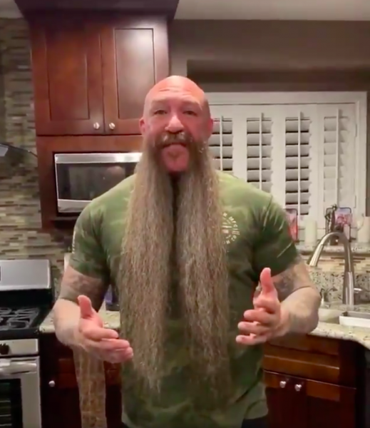 MMA Official Mike Beltran Converts His Famous Mustache Into a Personal ...