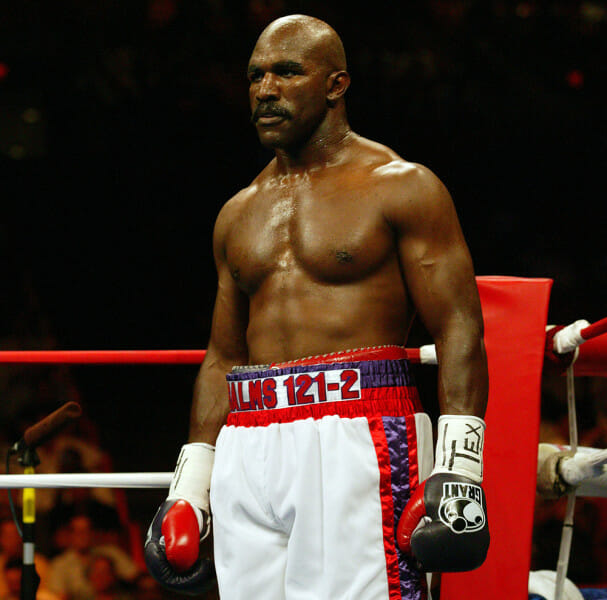 Evander Holyfield Responds to Mike Tyson with Training Video - Crush ...