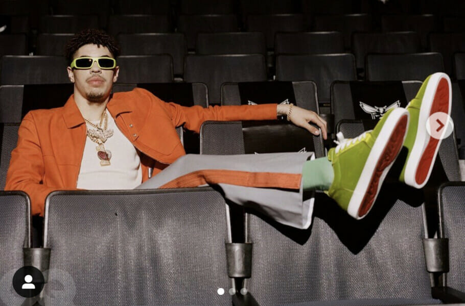 LaMelo Ball seen with 32-Year-Old Instagram Model Ana Montana - Crush ...