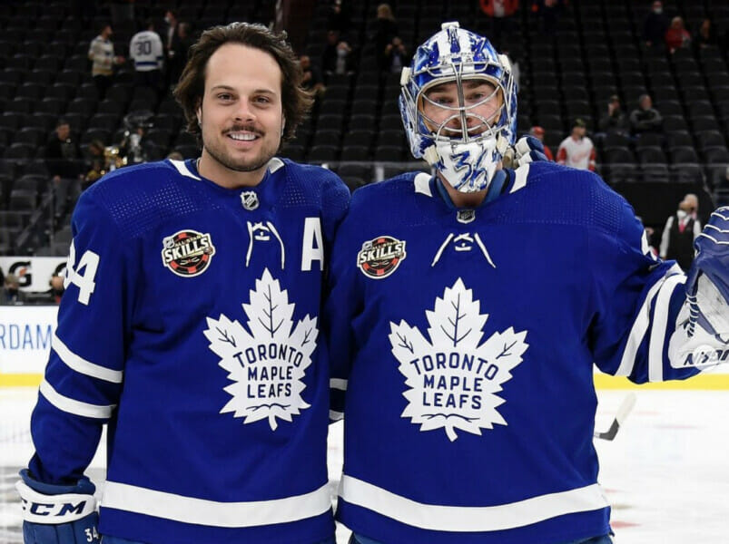 Auston Matthews Hits 50th Goal in a Goal-Heavy Night - Crush That Sports