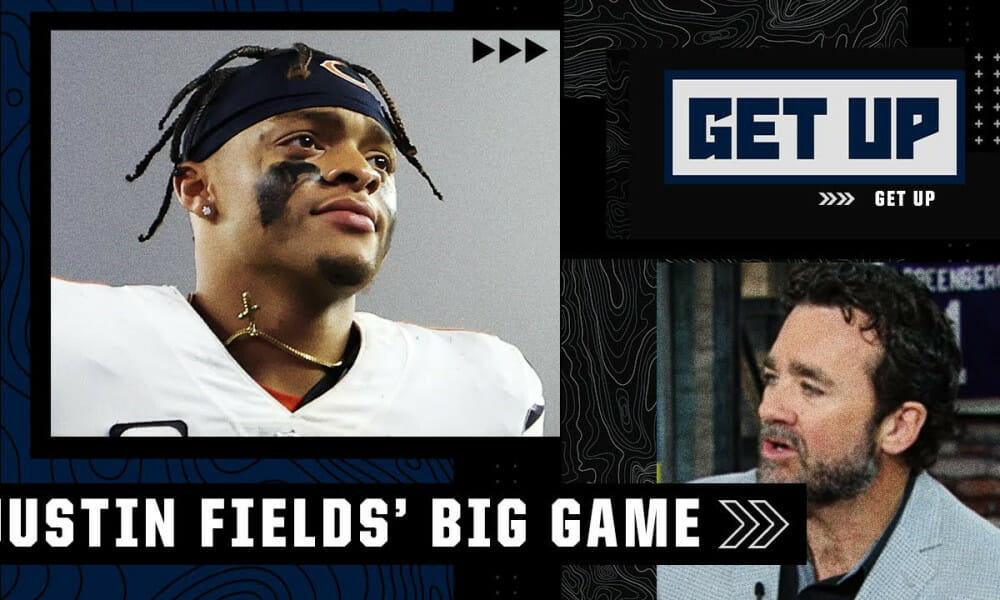 Most complete game of Justin Fields' career! - Jeff Saturday on the ...