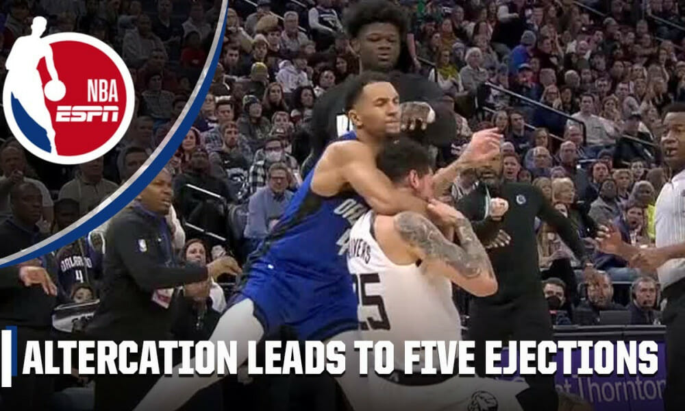 Altercation between Mo Bamba and Austin Rivers results in 5 ejections ...