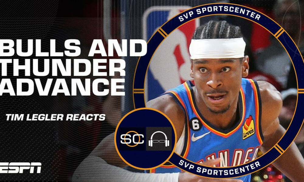 SVP's SC features Tim Legler's NBA Play-In Reaction: Thunder advance vs ...