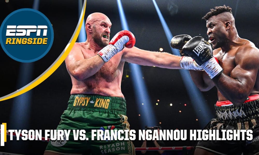 ESPN Ringside showcases the thrilling highlights of Tyson Fury vs ...