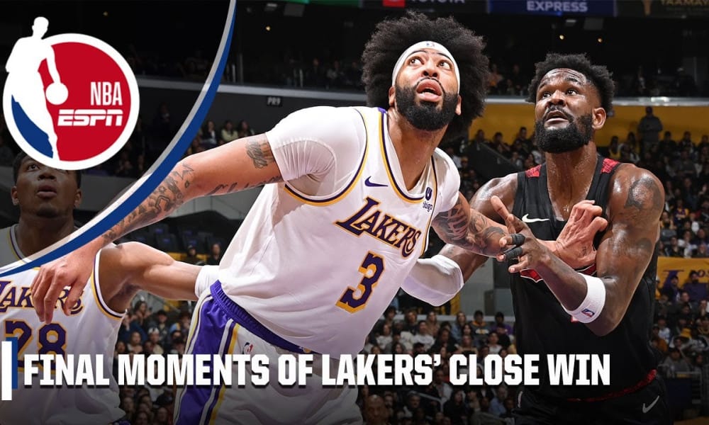 Lakers secure victory in thrilling final moments against the Trail ...