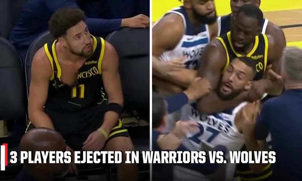 Warriors vs. Timberwolves Altercation Results in Multiple Ejections and ...