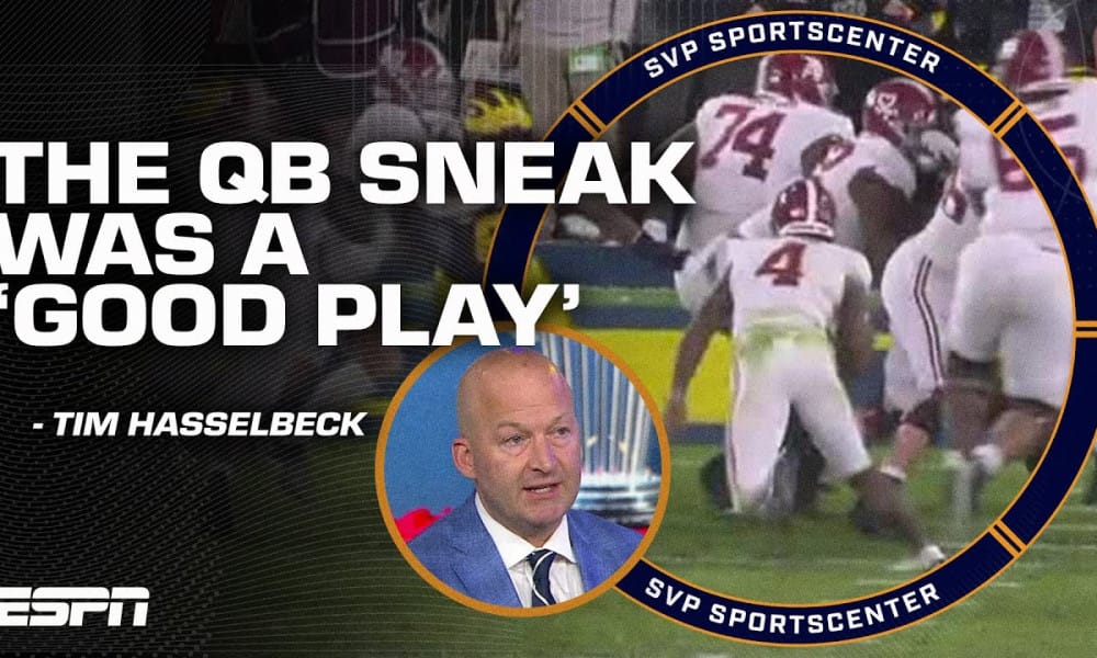Tim Hasselbeck: The Final Play by Alabama was a Positive Move ...